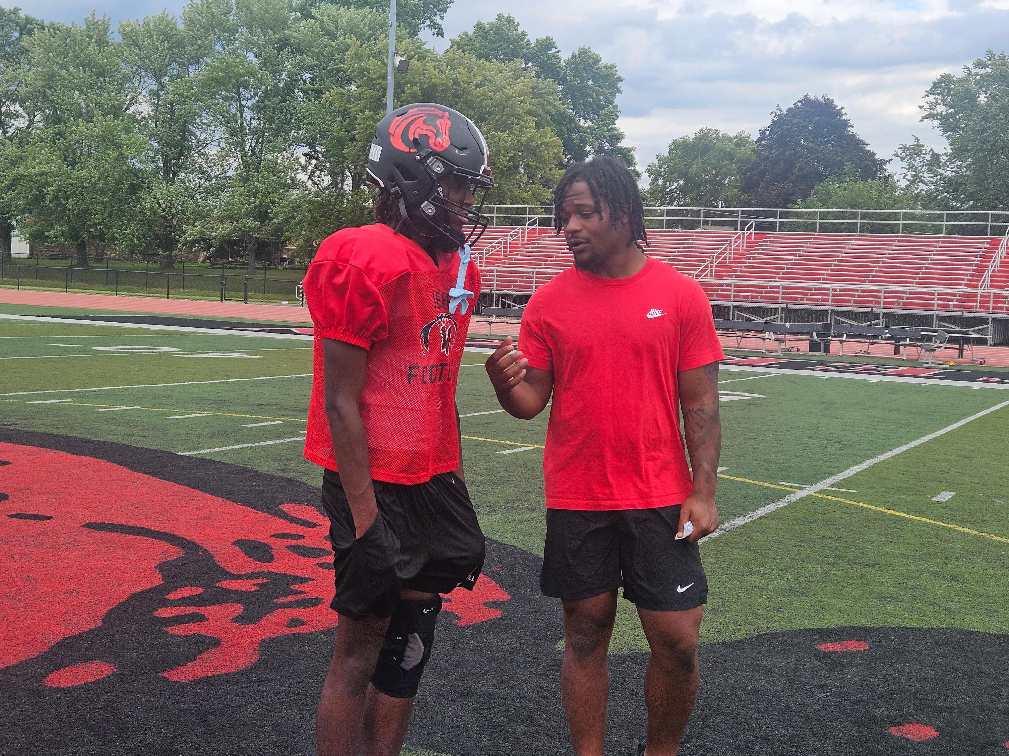 Lafayette Jeff football finds role model in former Purdue running back ...