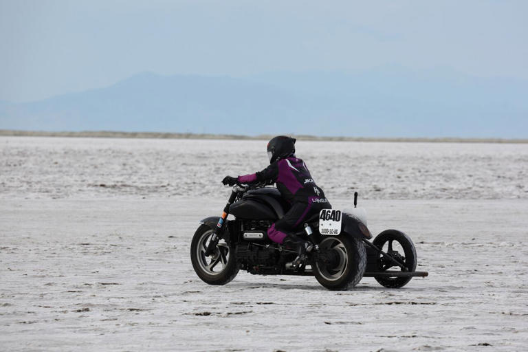 Edmonton woman sets new motorcycle speed records