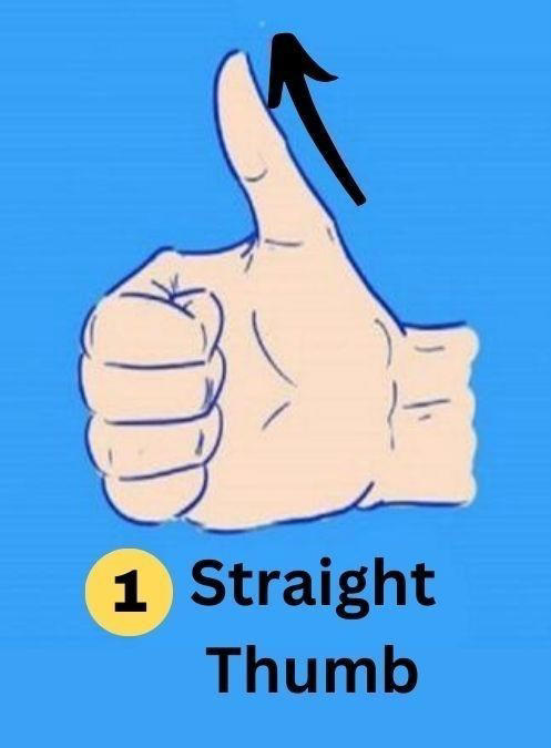 Do You Have A Straight Thumb or A Curved Thumb? Your Thumb Reveals Your ...