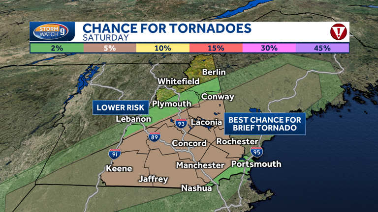 Severe thunderstorm warning in effect for southwestern NH; Isolated ...