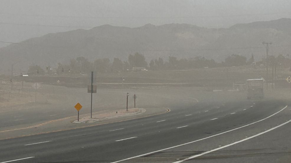 Kern County heatwave ends with a dramatic dust storm and record ...