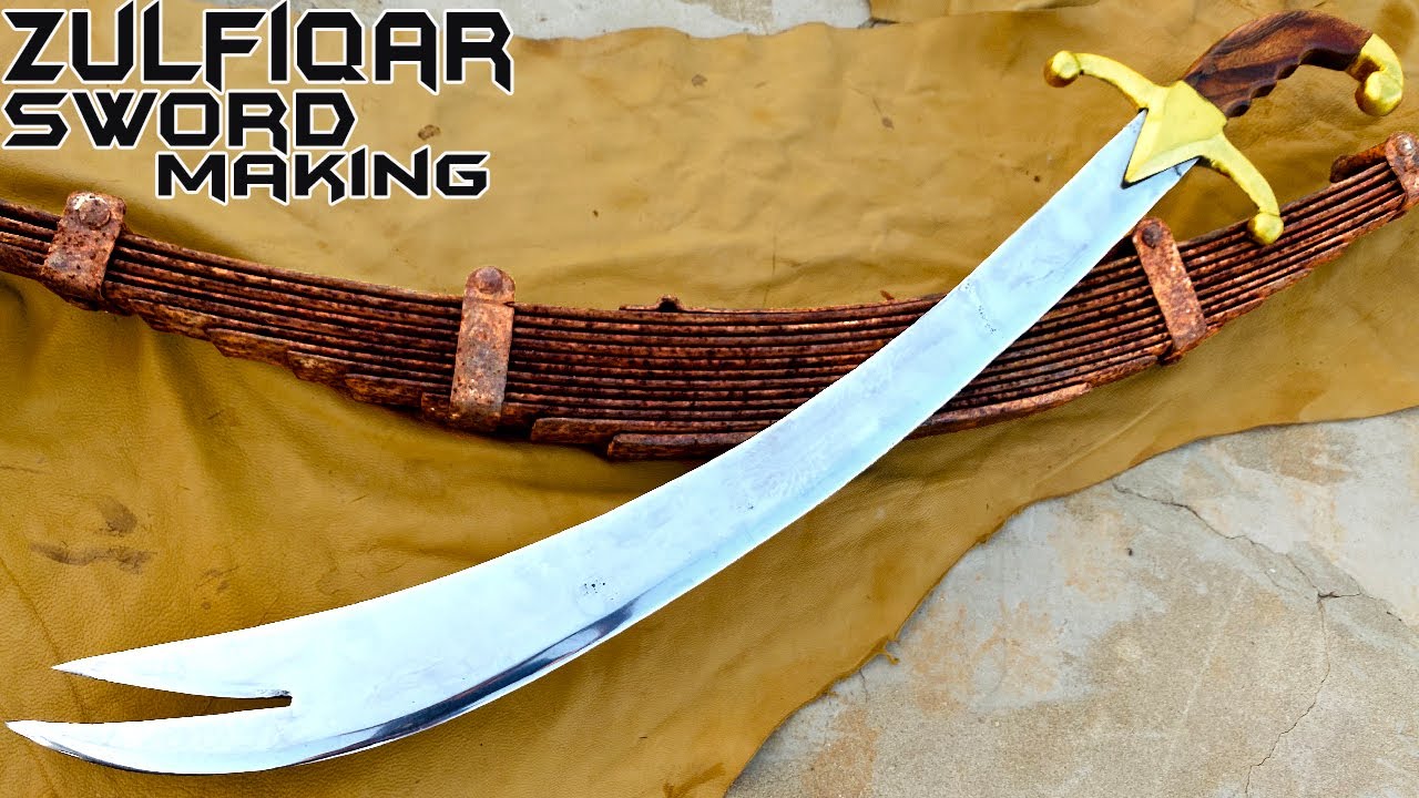 Making ZULFIQAR Replica Sword out of JUNK - Sword Making