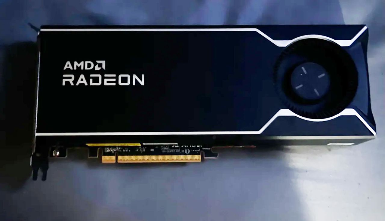 AMD prototype Radeon AI Pro R9700 found by 'a friend,' posted to Reddit ...
