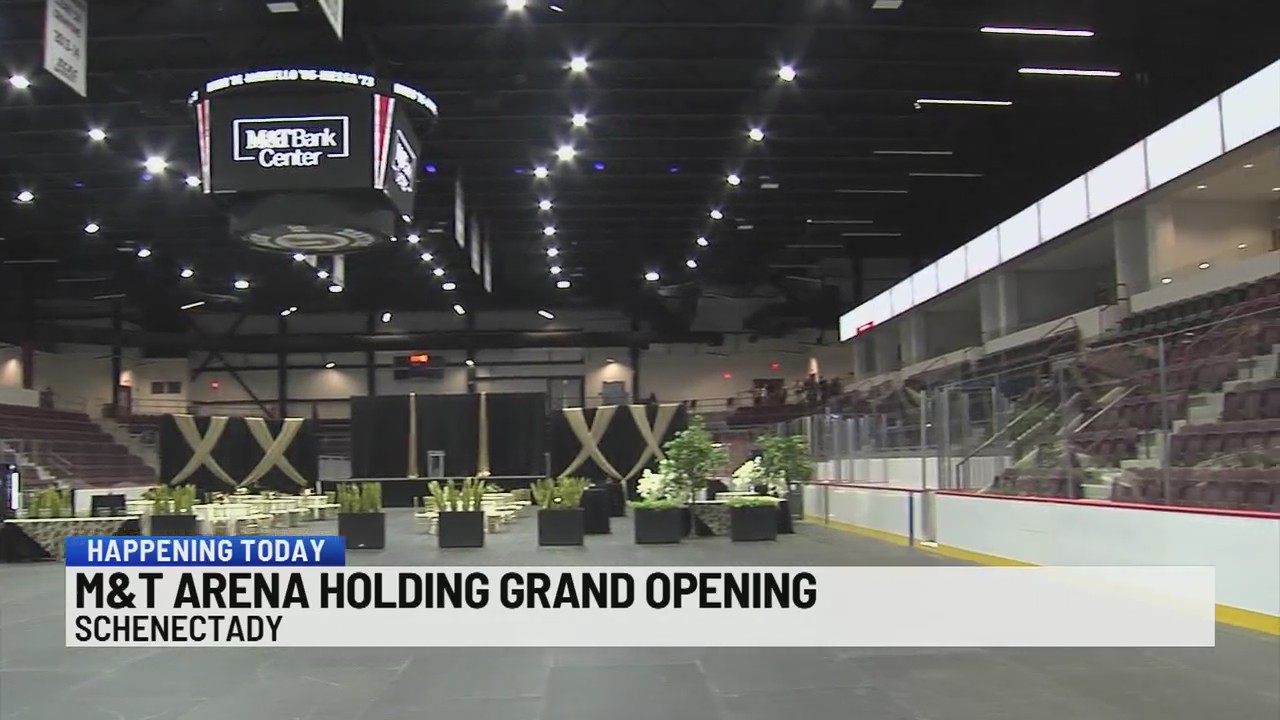 Schenectady M&T Arena holds grand opening