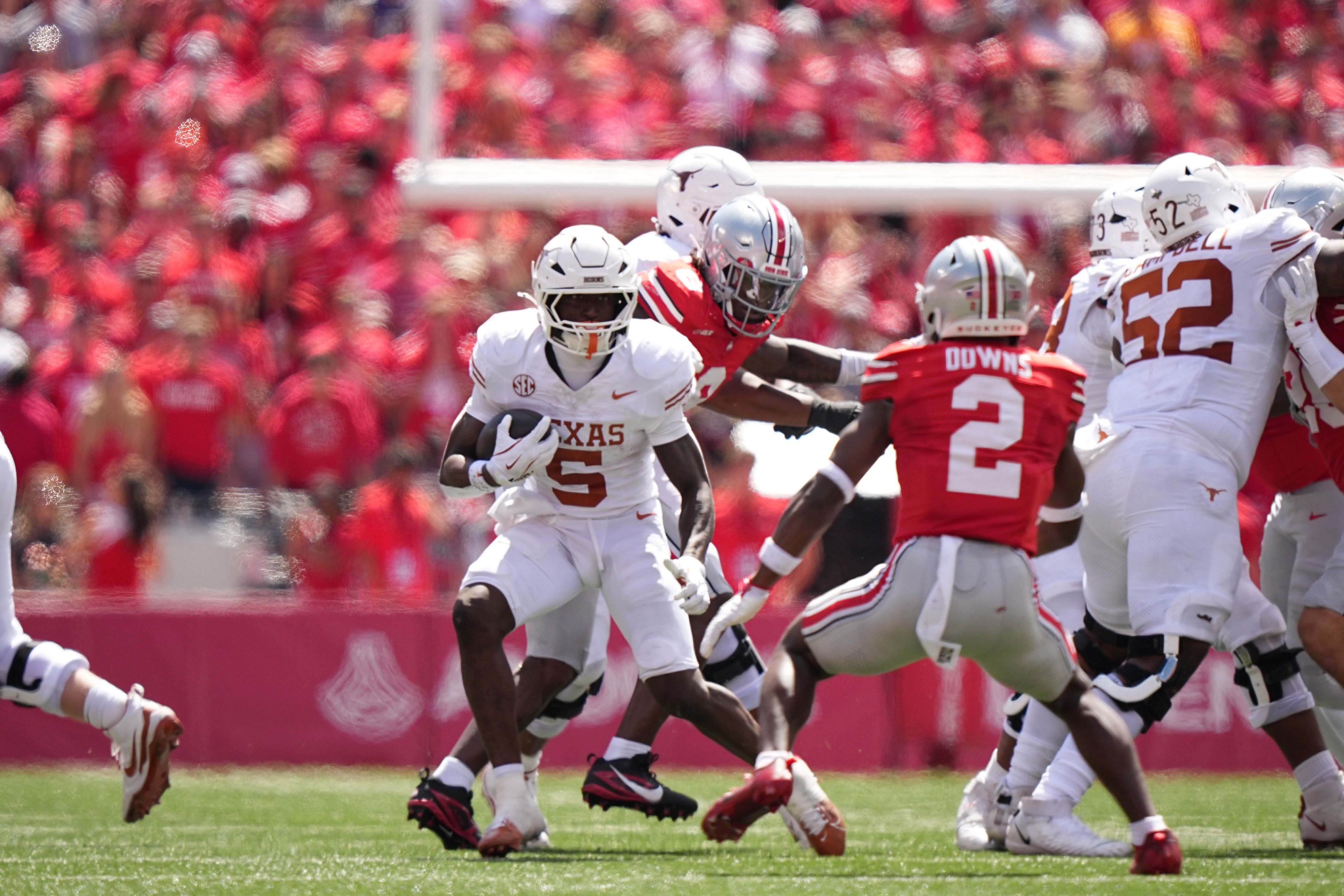 Texas RB Quintrevion Wisner ruled out against San Jose State