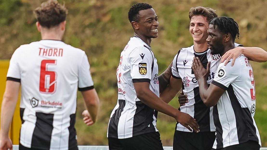 Cymru Premier: Saints and Flint hit five as Bay secure first win