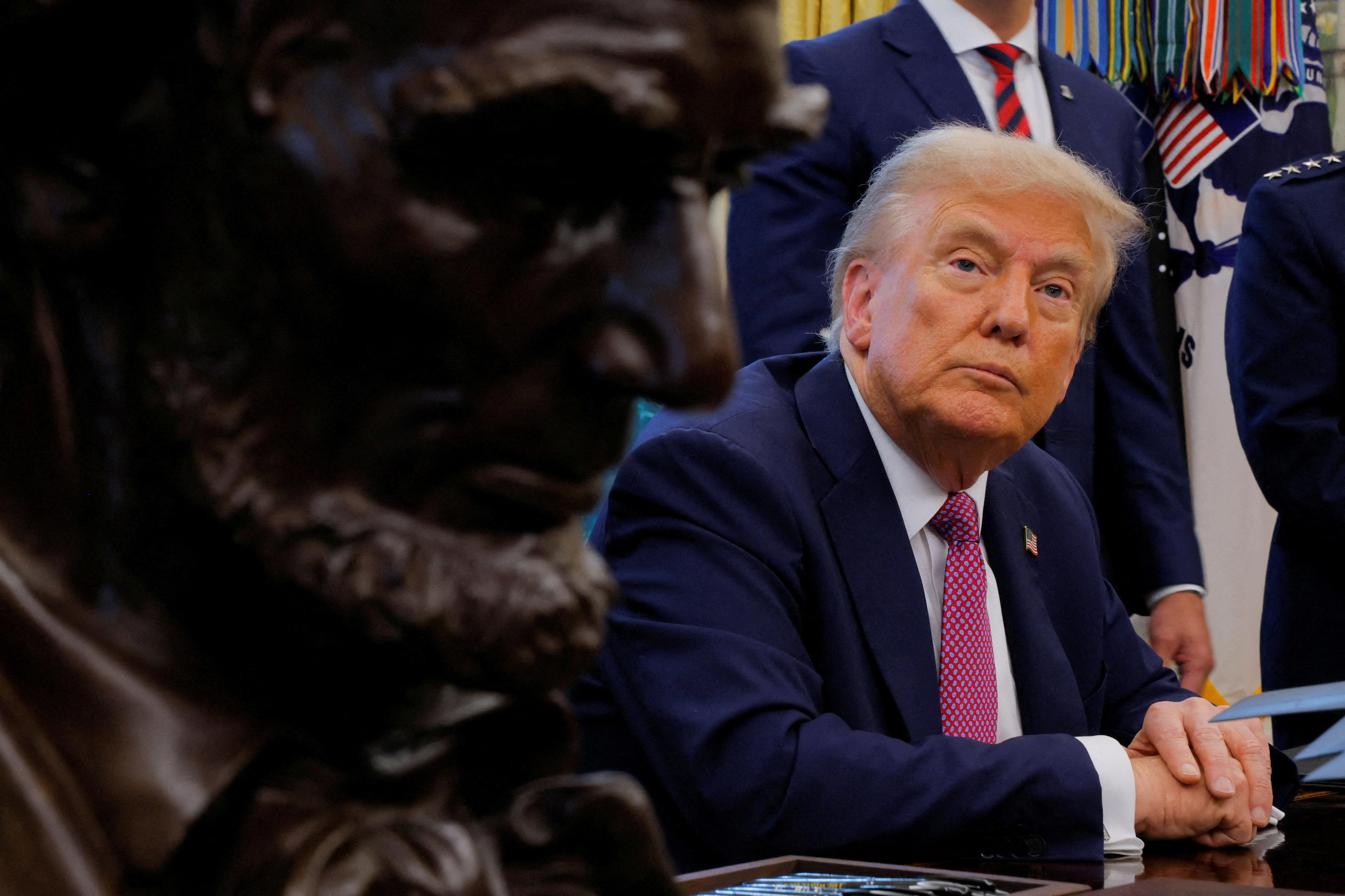 Trump says US 'never fought to win' wars post-World War II as he names ...