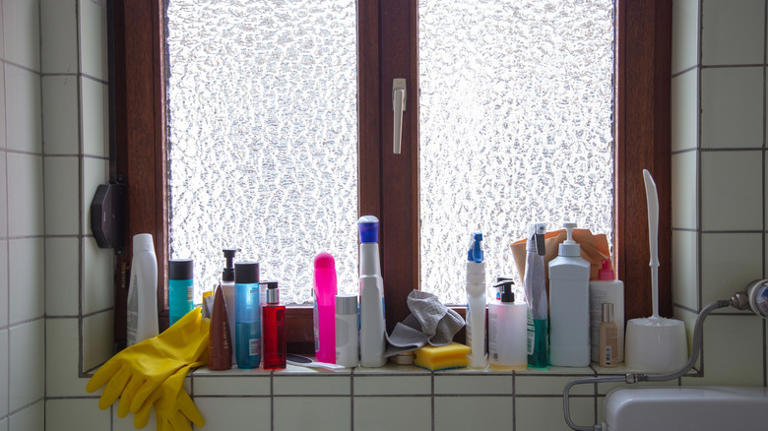 Organize Bathroom Clutter With A DIY Dollar Tree Solution