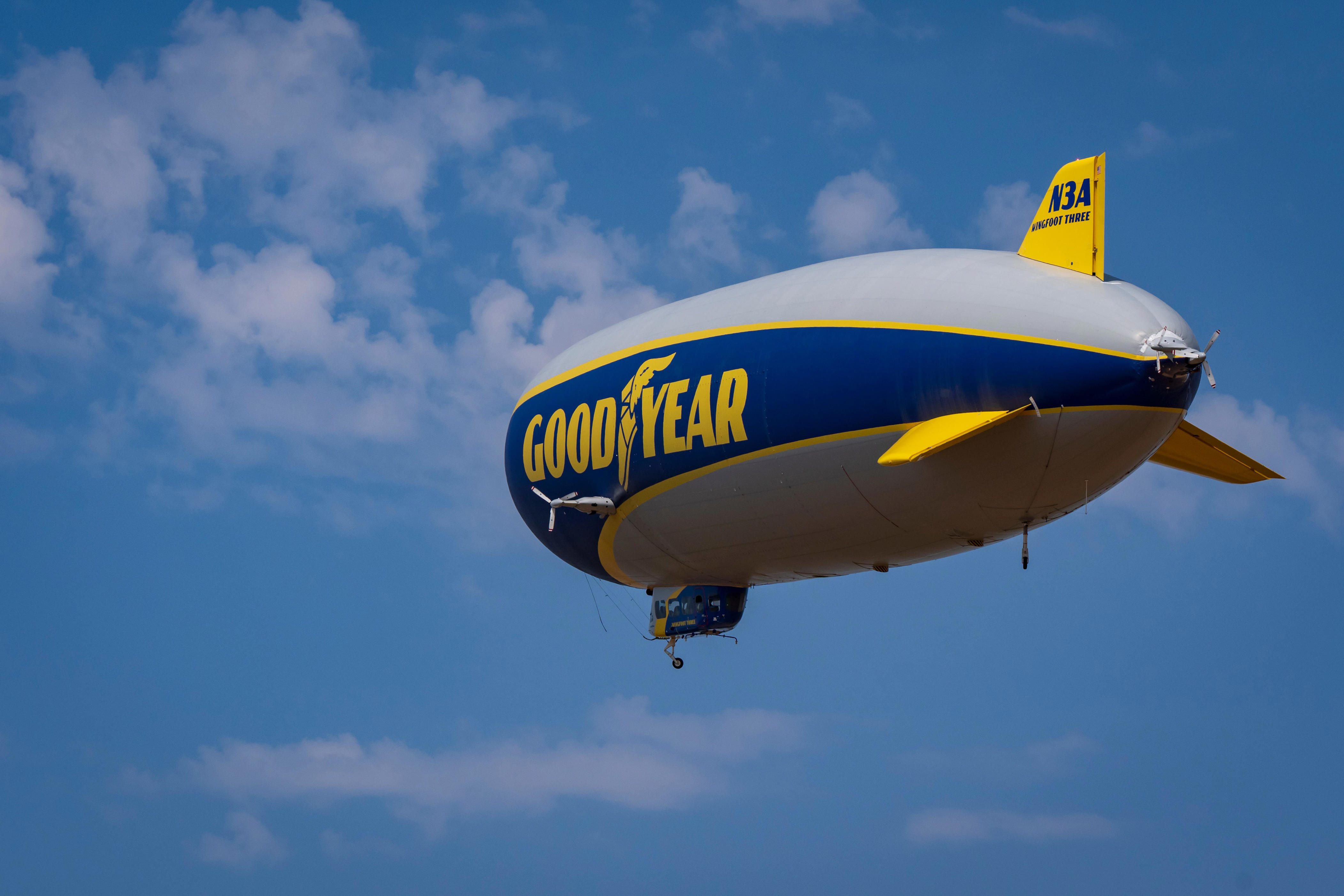 Goodyear blimp's visit to Eugene marks return for Oregon-born pilot