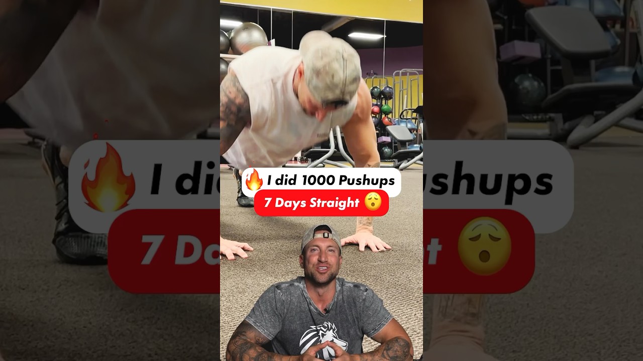 I Did 1,000 Push-Ups For 7 Days Straight—Here’s What Happened