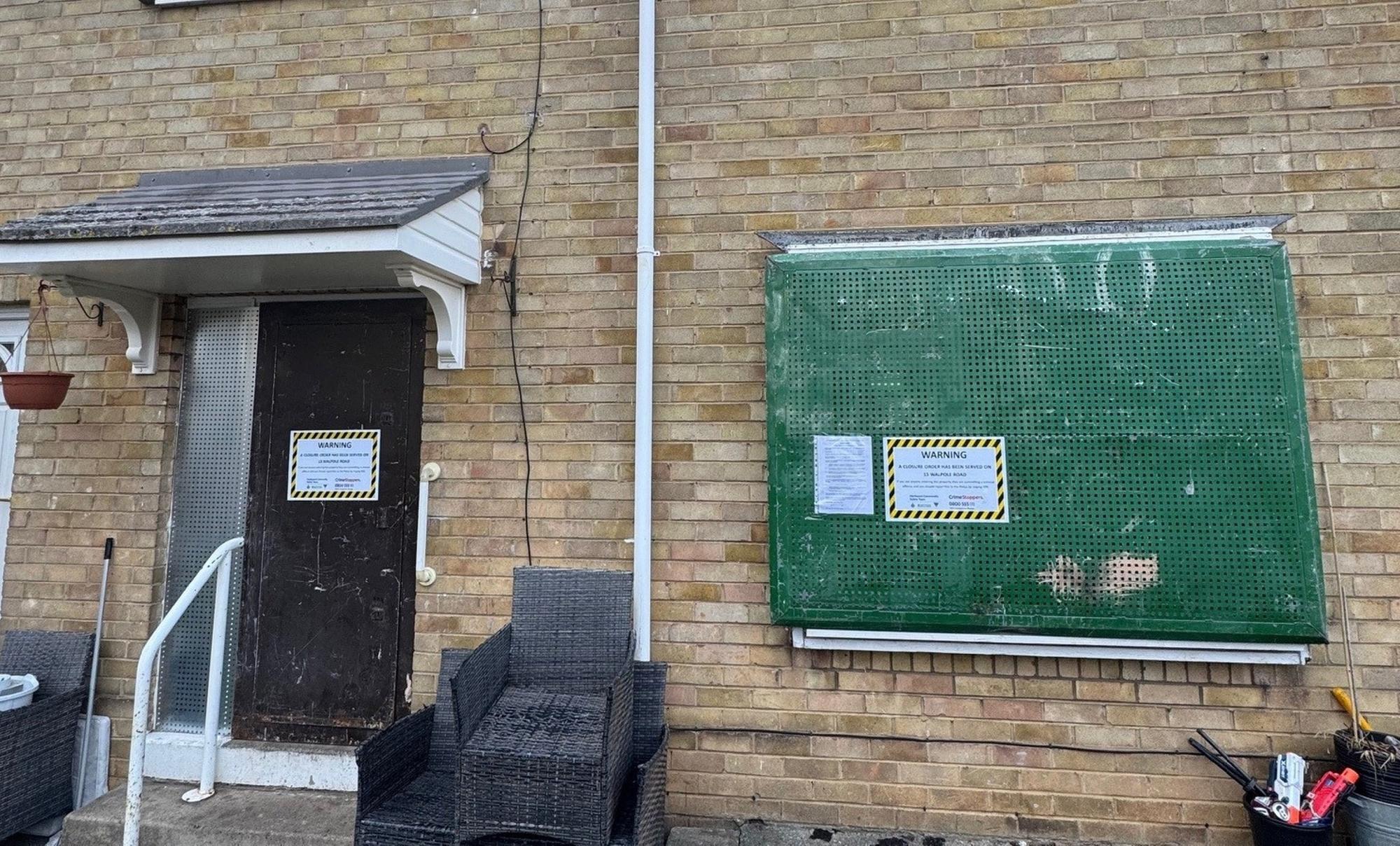 Hartlepool house closed by courts amid complaints about axe, knife and ...