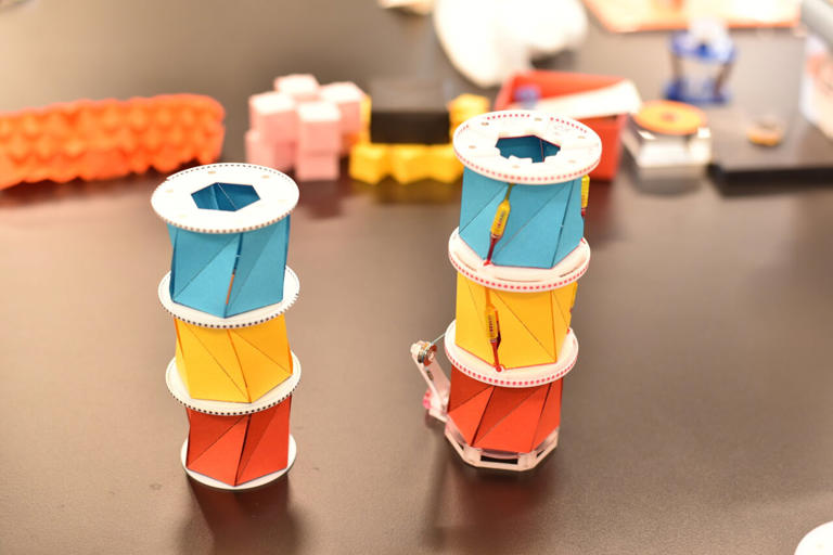 Engineers design origami structures that change shape and stiffness on ...