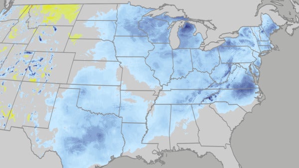 Below Average Temperatures For Over 100 Million Americans