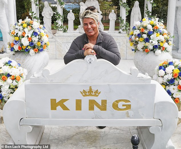 Is THIS the biggest gypsy grave in Britain? New headstones erected by ...