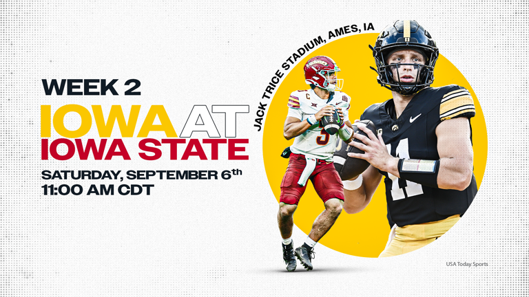 Iowa vs. Iowa State: Week 2 College Football Betting Odds, Prediction, Pick