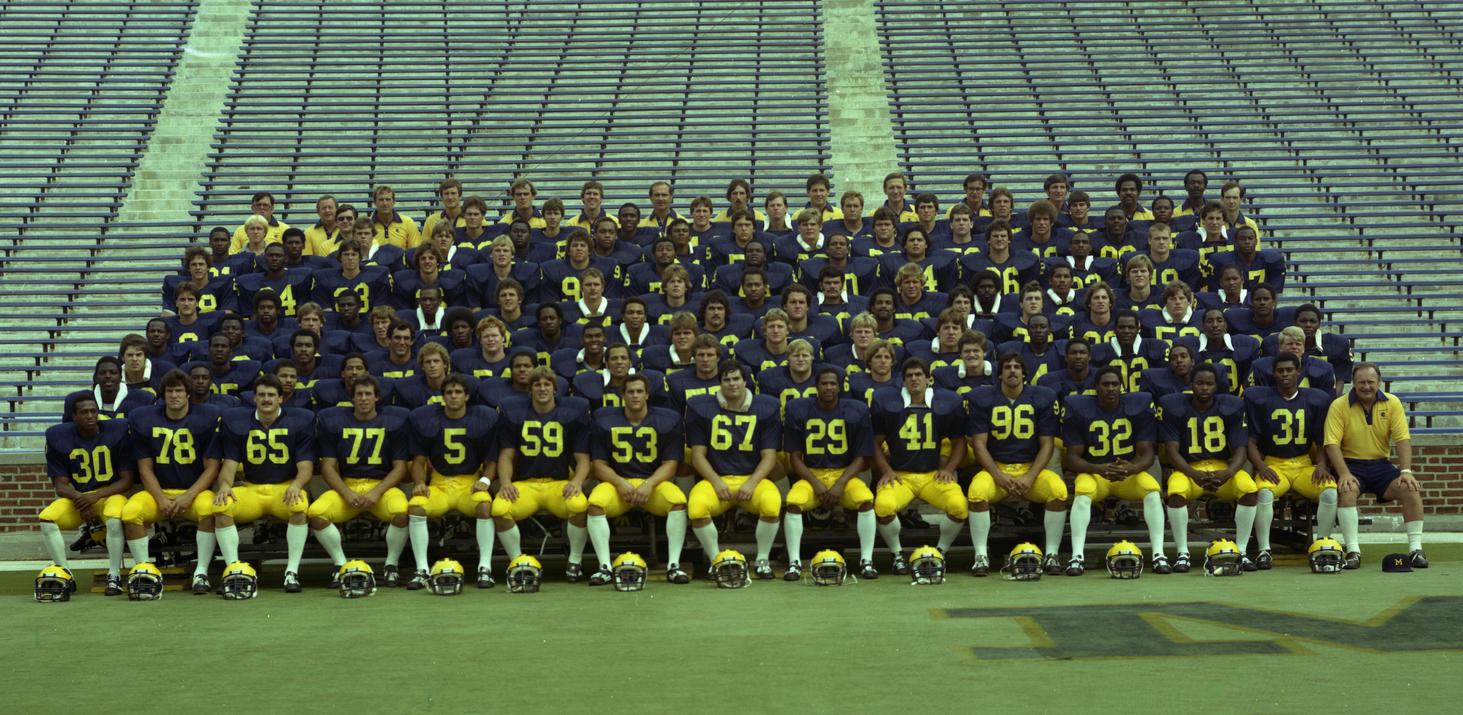 A connection to Michigan football's past and present brings joy to ...