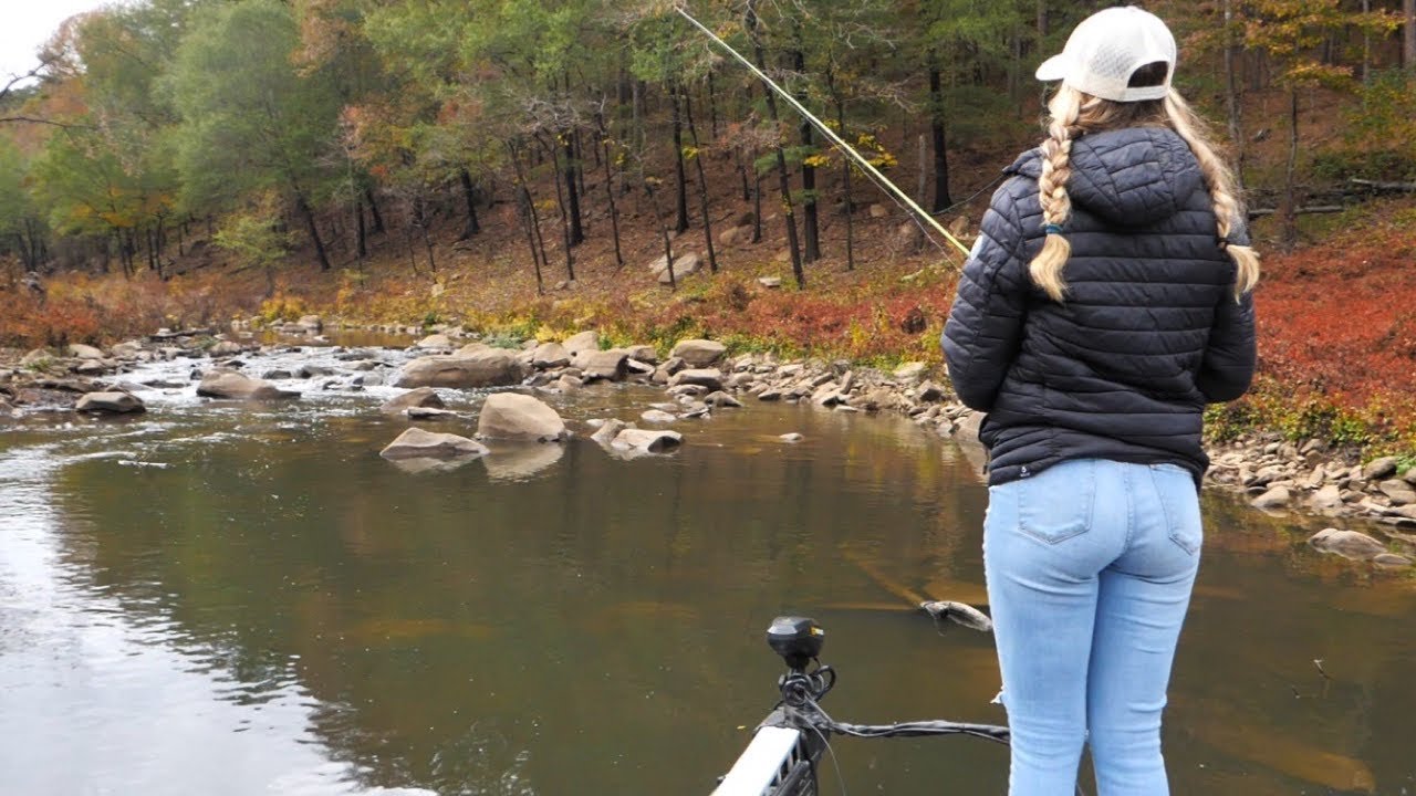 She smoked the slabs in runoff creek catch, clean and cook