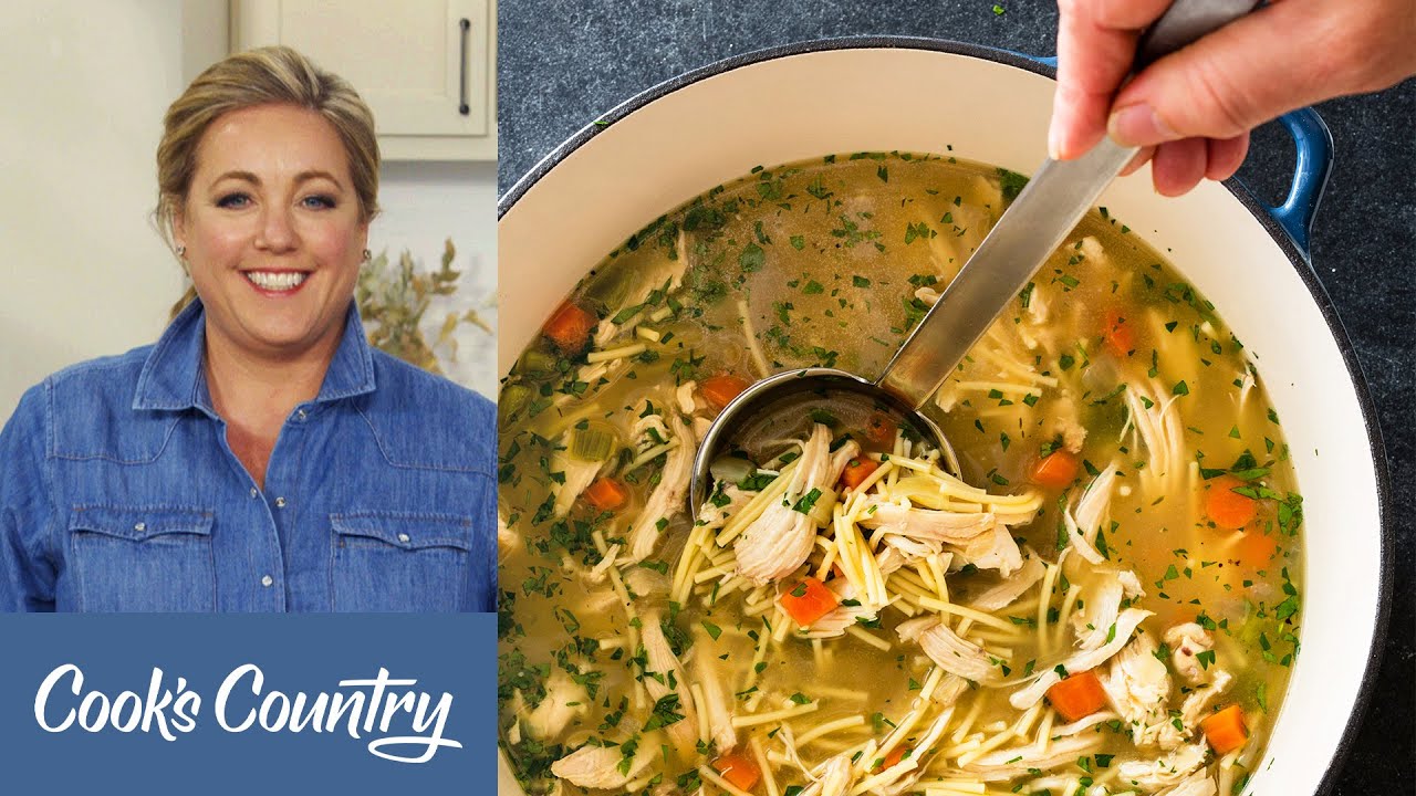 How to make old-fashioned chicken noodle soup