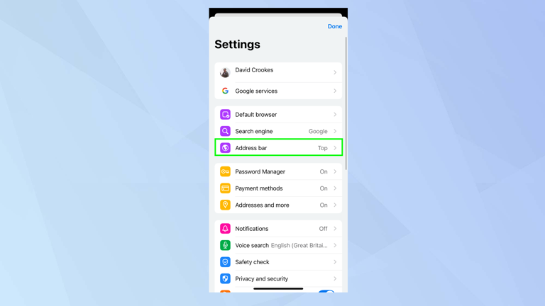 You can move Chrome's address bar — here's how to do it