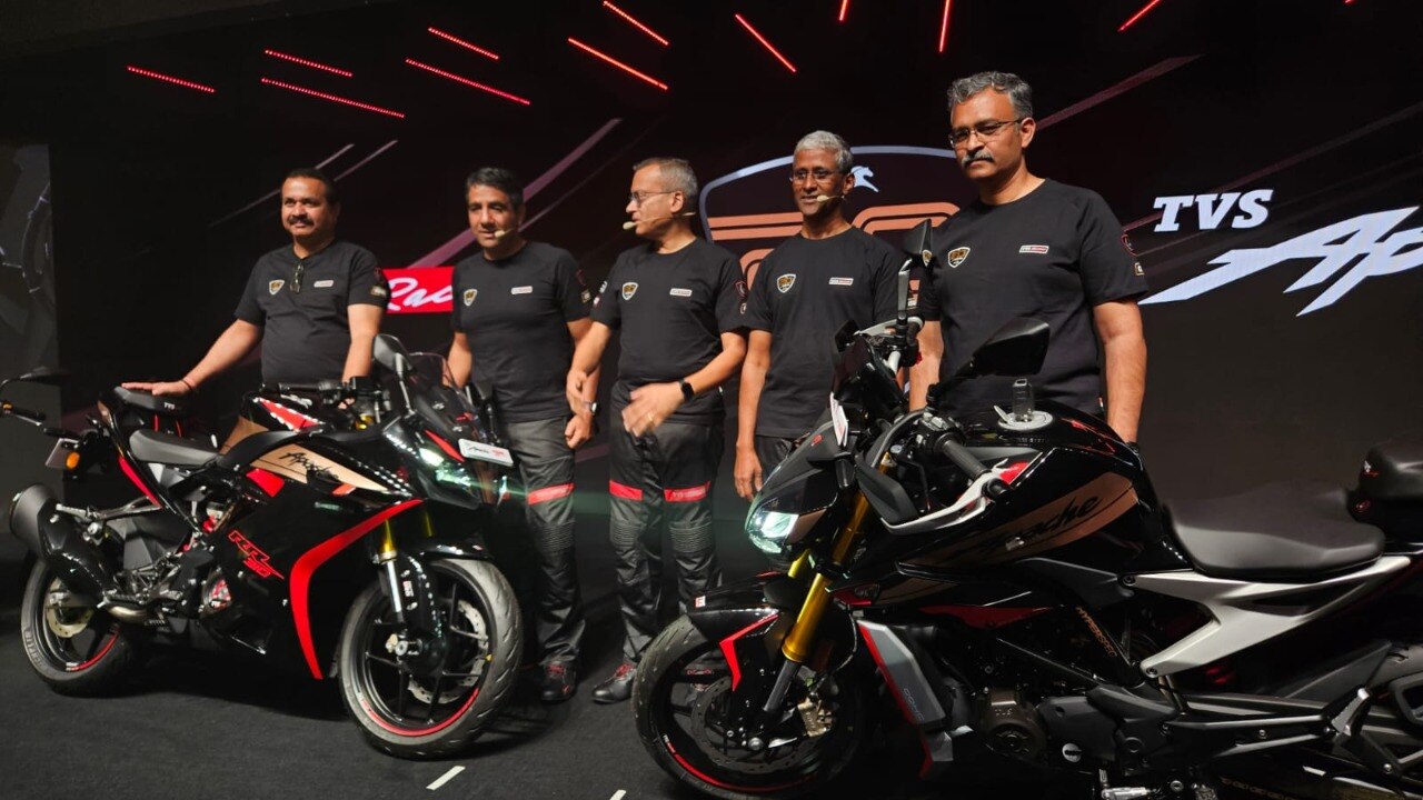 TVS Apache turns 20: Limited edition anniversary models, new RTR 4V ...