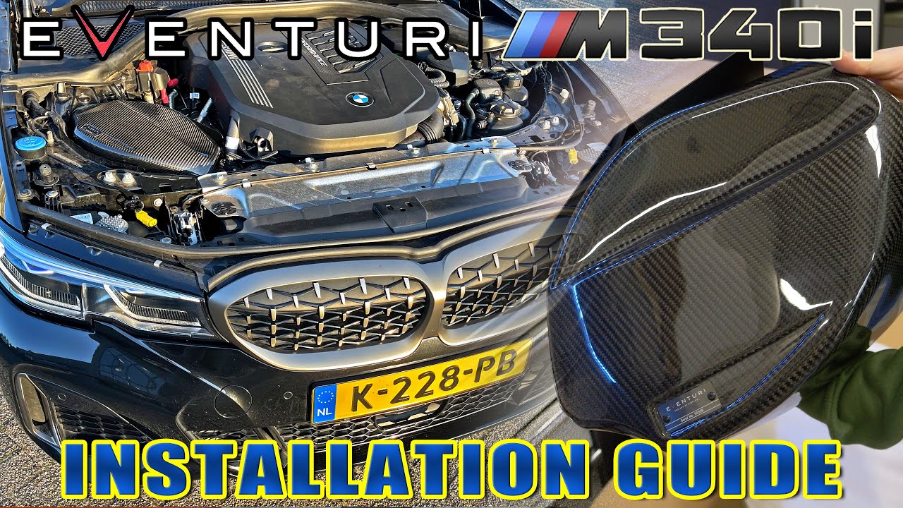 BMW M340i Eventuri Intake Install & Sound