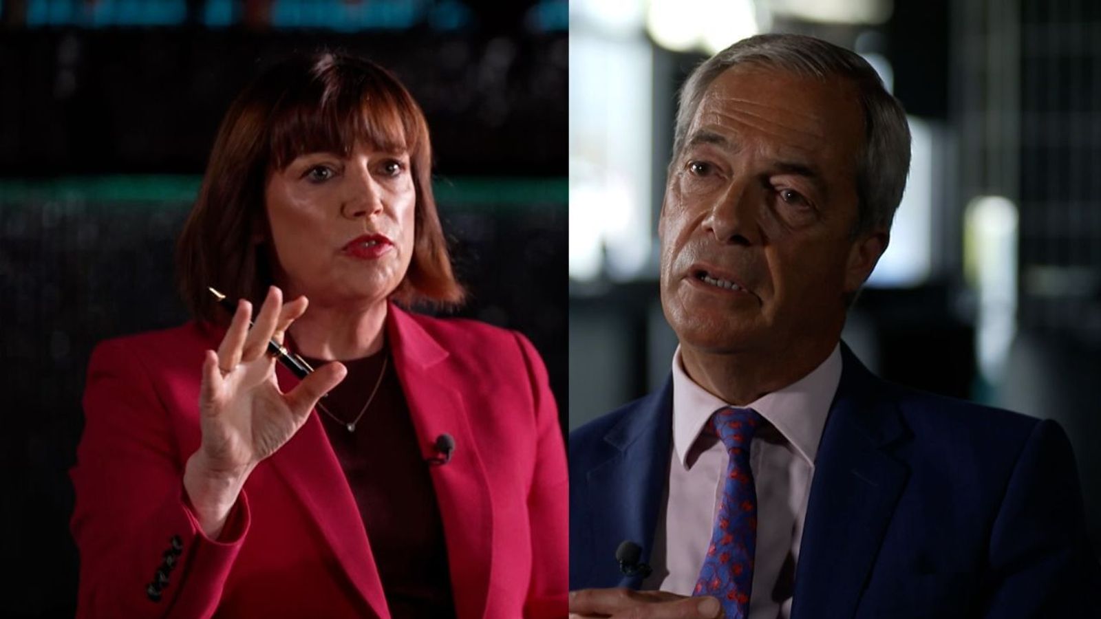 In full: Beth Rigby interviews Nigel Farage
