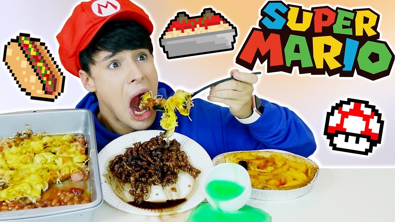 I ate only Super Mario inspired foods for 24 hours