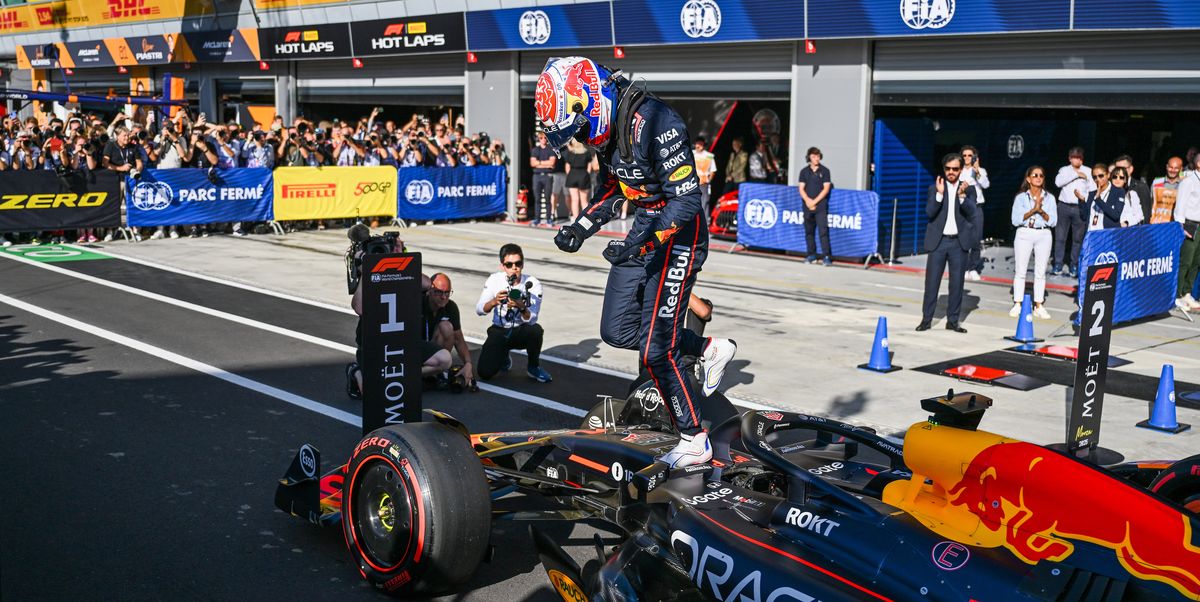 Verstappen Runs the Fastest Ever F1 Lap in Nabbing Monza Pole