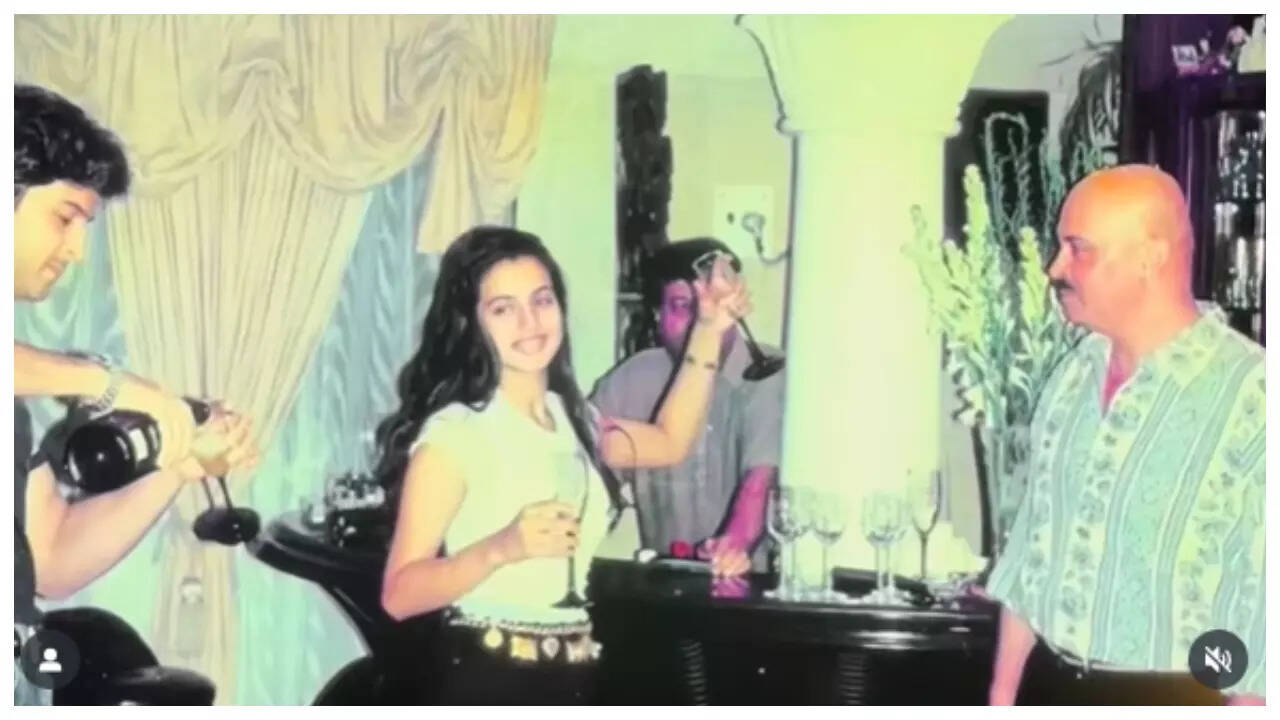 Ameesha Patel pens birthday post for Rakesh Roshan, shares unseen ...