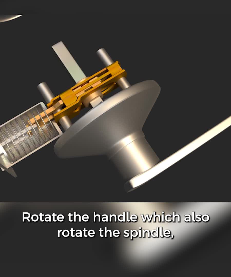 How a door handle works: mechanism explained