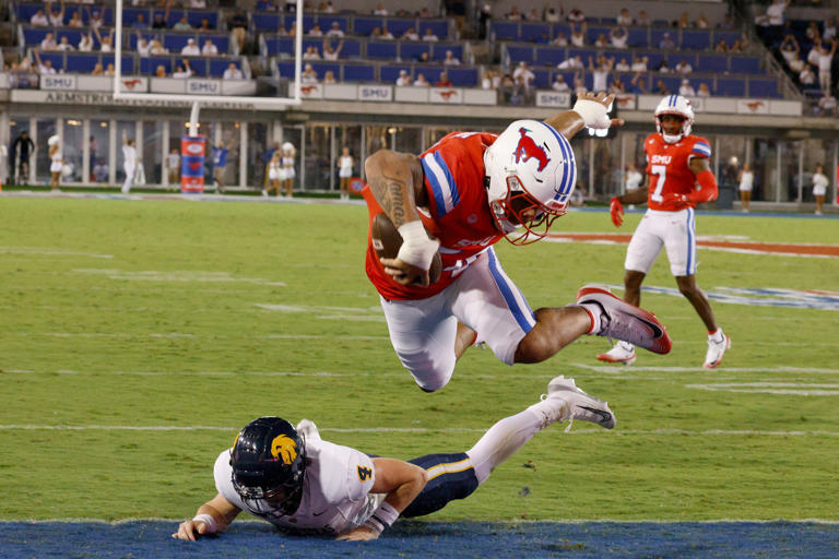 SMU to face Baylor without WR Jordan Hudson, LB Alex Kilgore