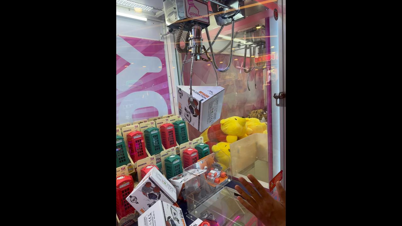 Claw Machine Won't Drop the Toy