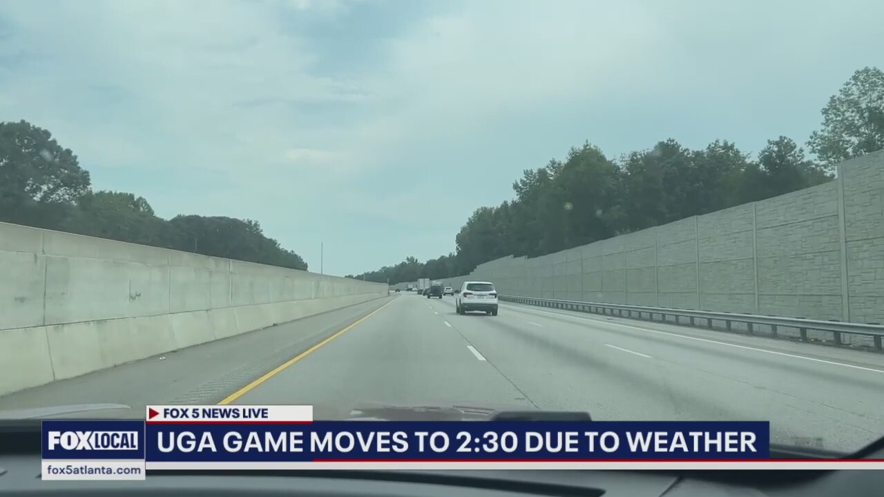 UGA game kickoff moves to 2:30 p.m.