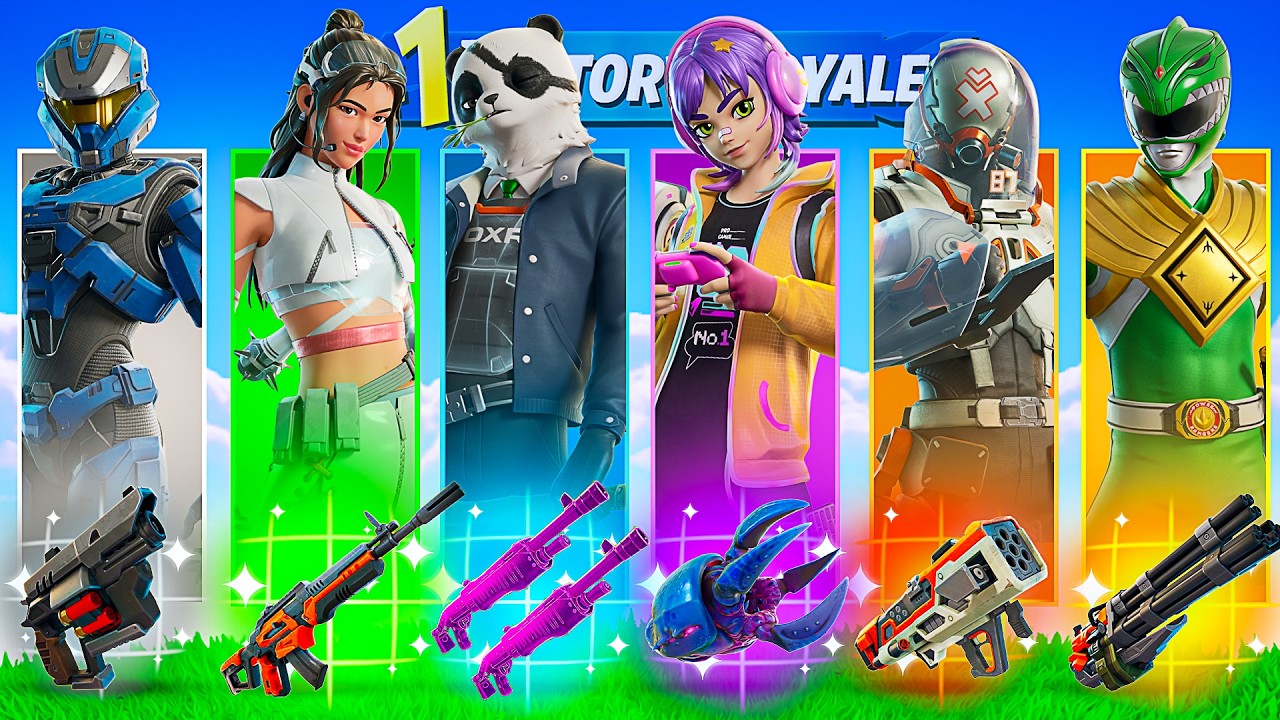 Dive into Fortnite's wild random battle maps!