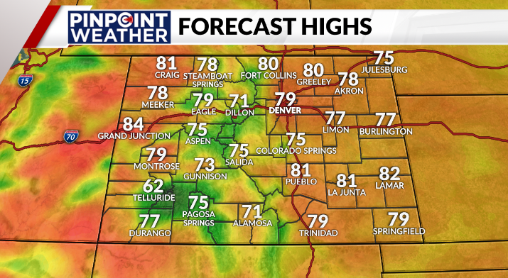 Denver weather: Pesky haze sticking around along with below average ...