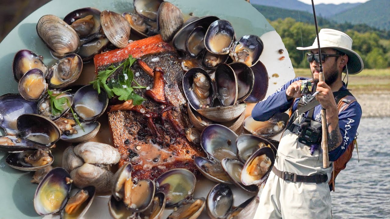 Fishing, clamming & mushroom hunting at camp