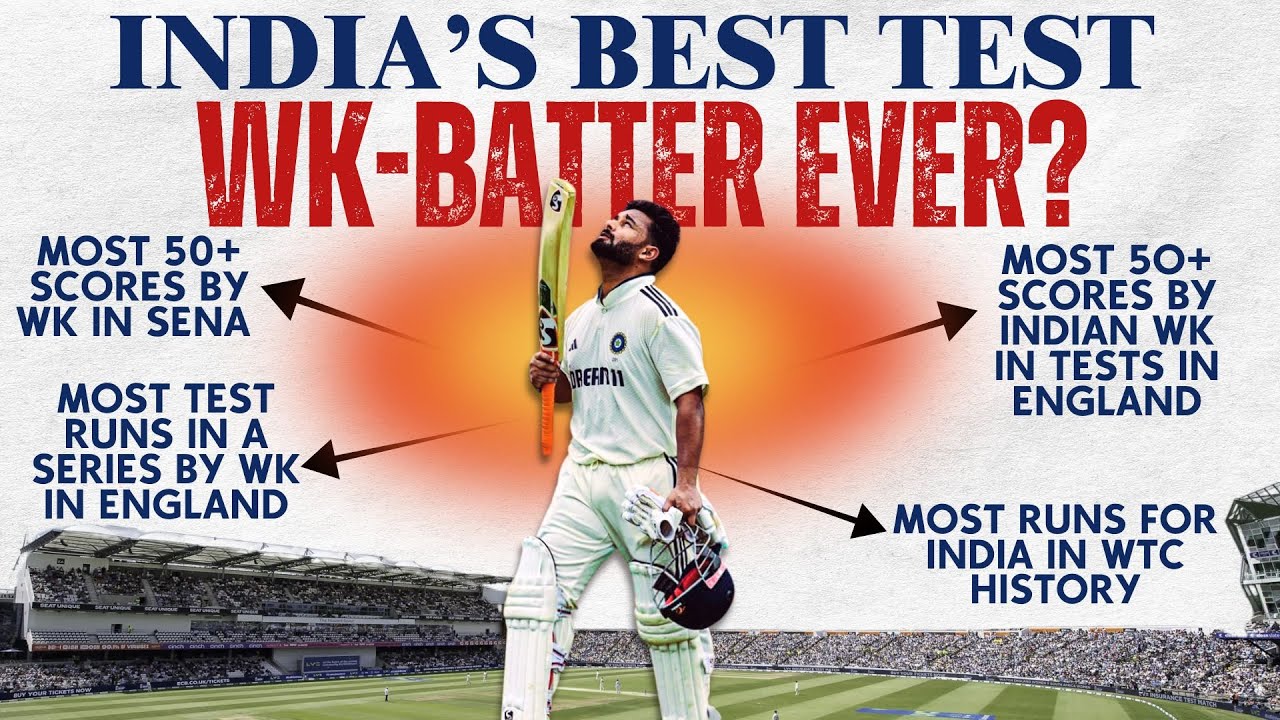 Is Pant India’s best Test WK-batter ever? | #Aakashvani