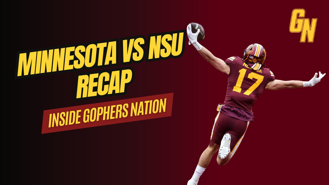 Inside Gophers Nation: Thoughts on Gophers 66-0 win over Northwestern State