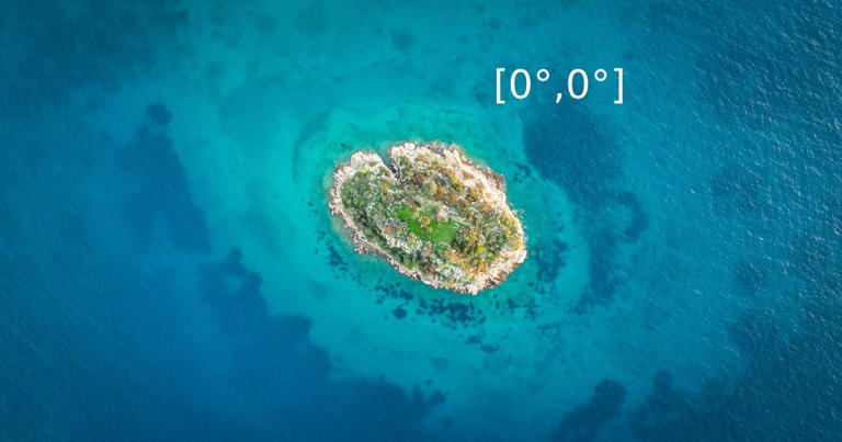 Where on Earth is the 0°,0°coordinates? And why it called the 'null island'