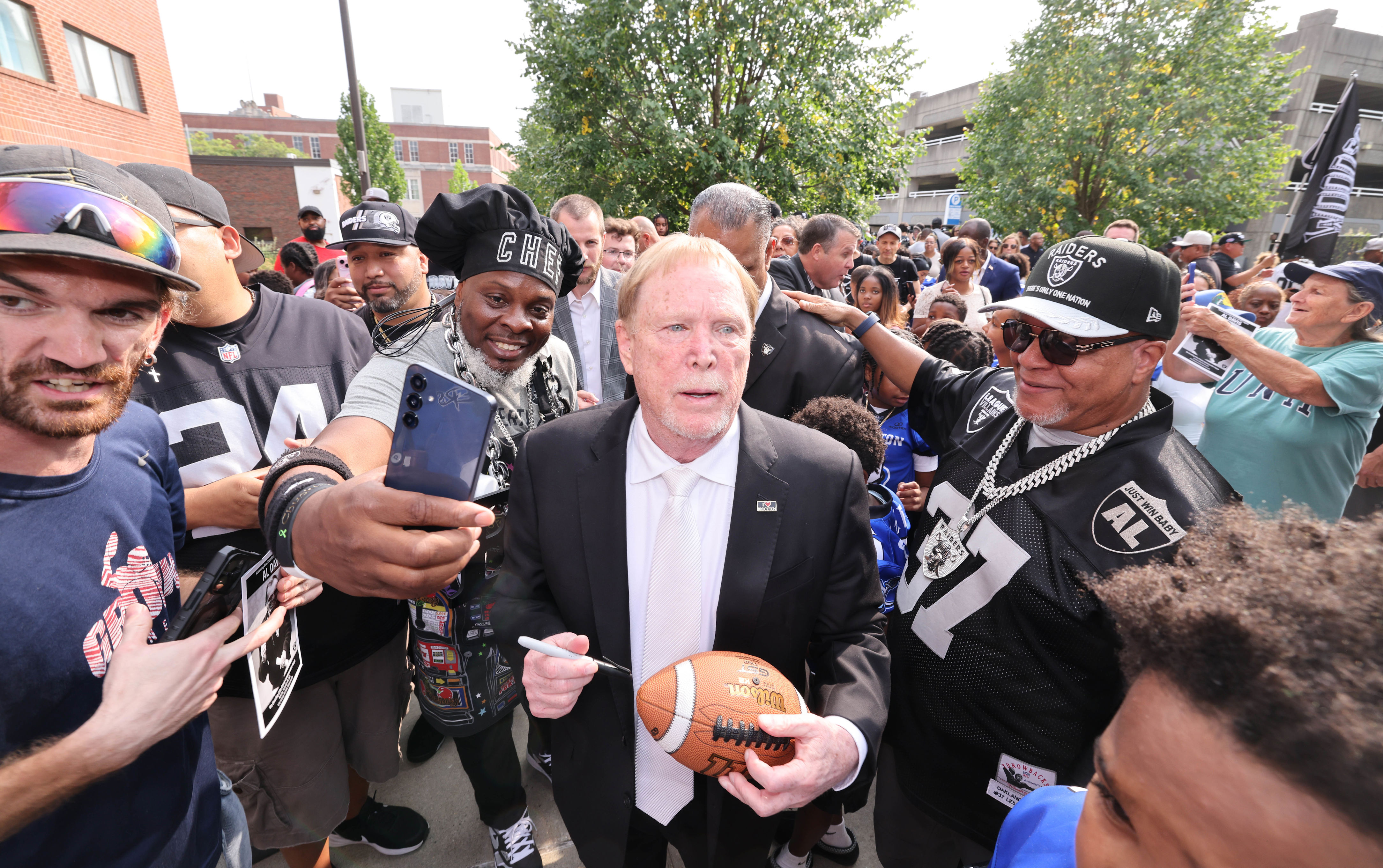Just win, baby: Brockton honors Raiders legend Al Davis. See his ties ...