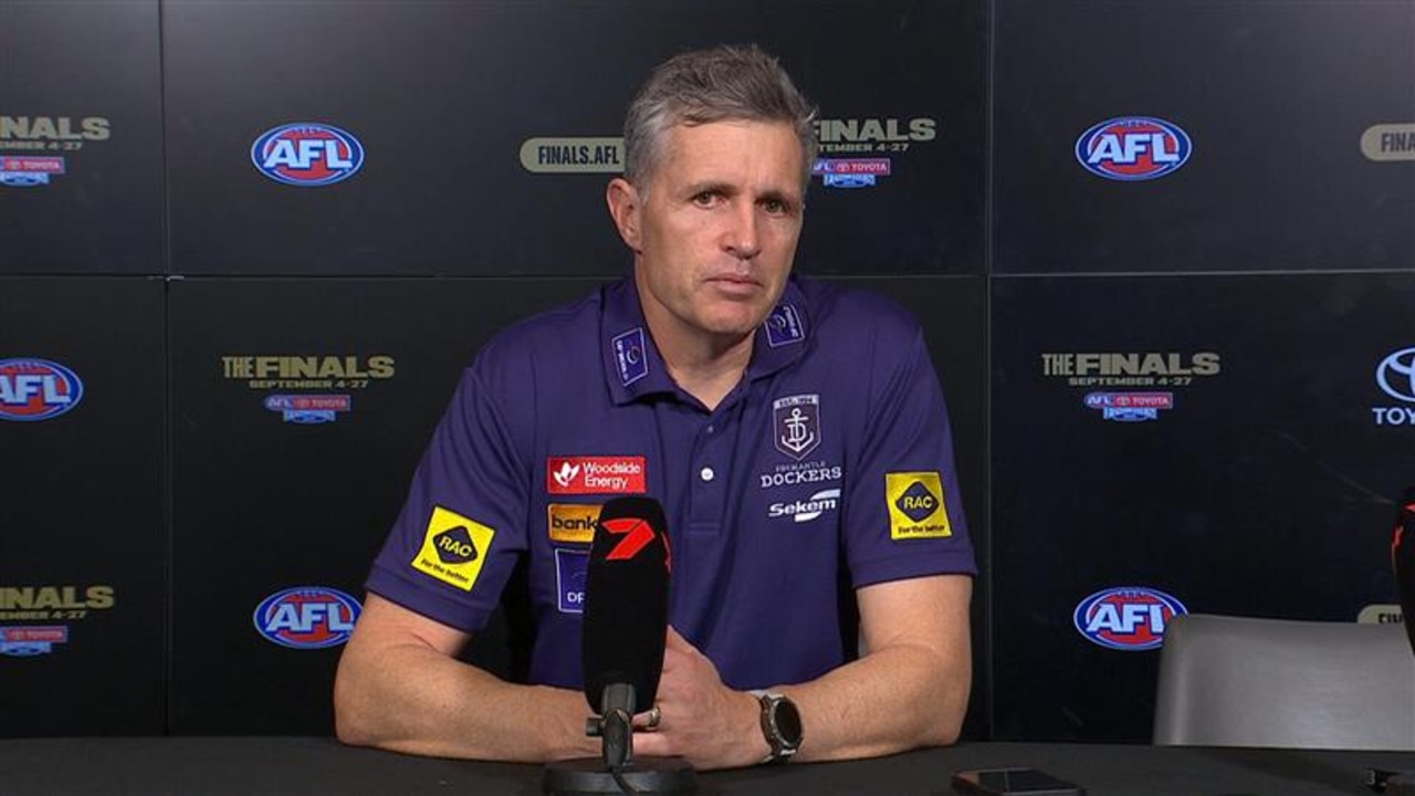 ‘We had a lot more to give’: Freo coach shattered after unbelievable ...