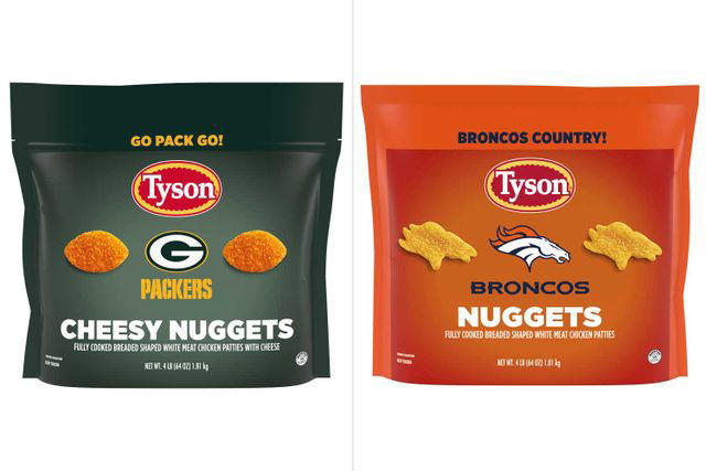 Tyson Foods Debuts 3 New Chicken Nugget Products Inspired by Iconic NFL ...