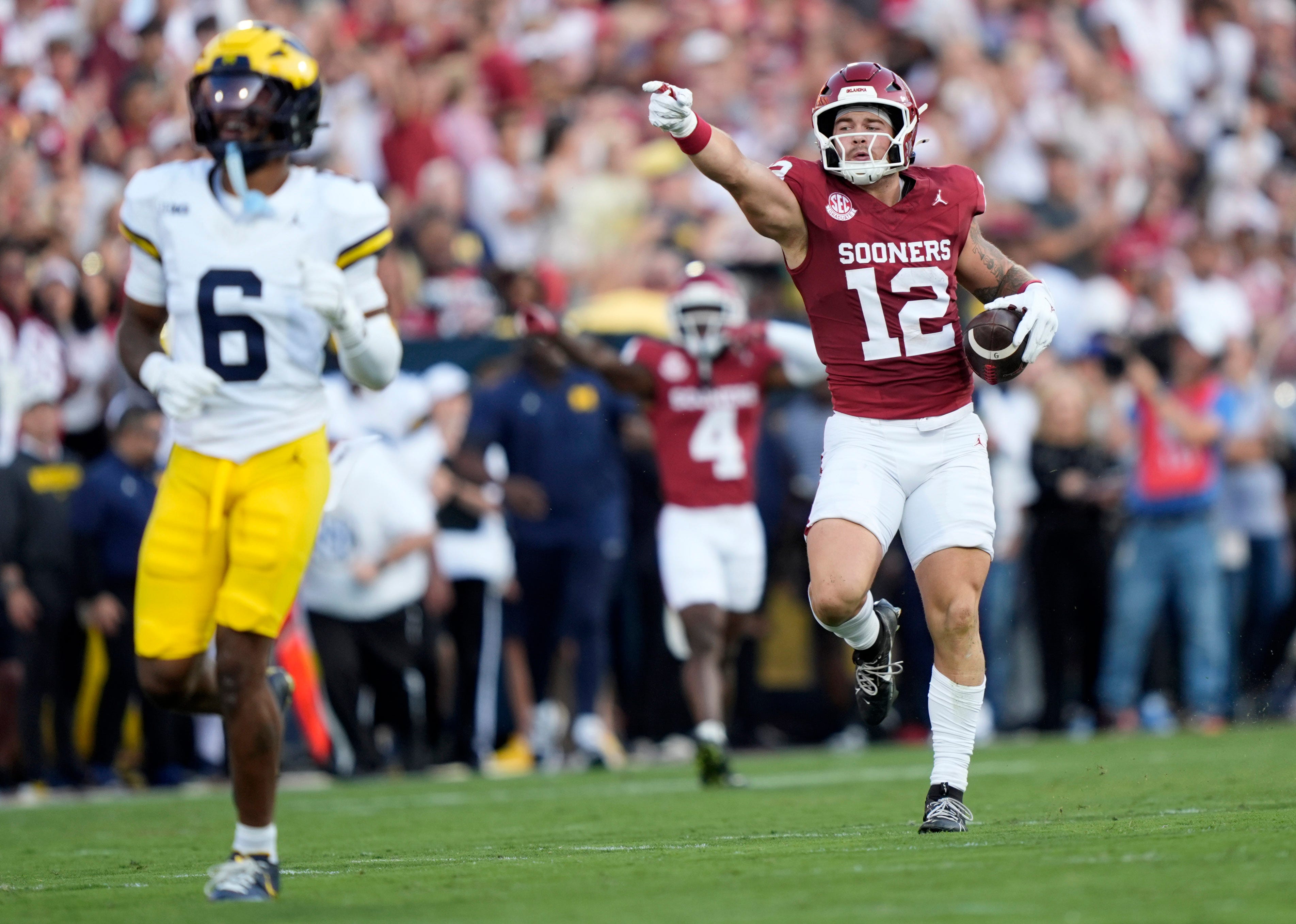 Oklahoma football vs Michigan score, highlights from Sooners' Week 2 game