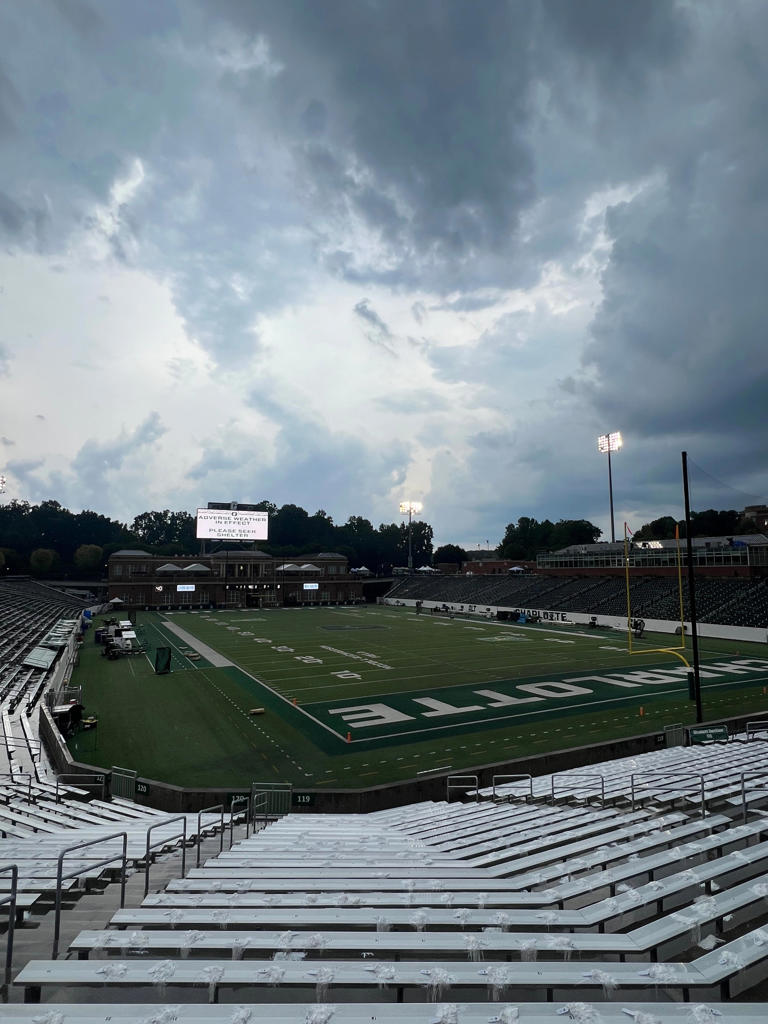 UNC vs Charlotte weather updates: Tar Heels' Week 2 game delayed by weather
