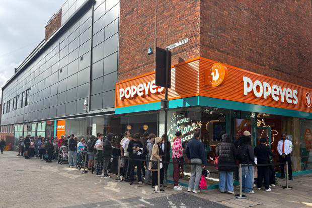 Foodies queue for 16 hours as Lancs’ first Popeyes opens its doors
