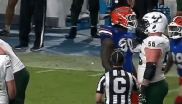 No. 13 Florida Loses To USF After Defender Ejected For Spitting