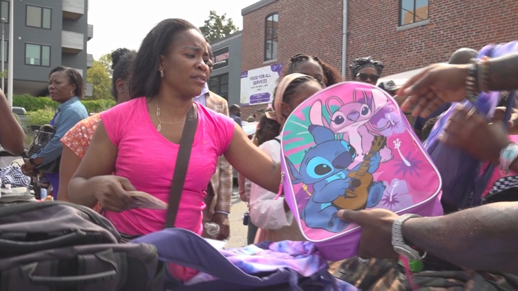 Back-to-school event organized by local artist gives back to Portland ...