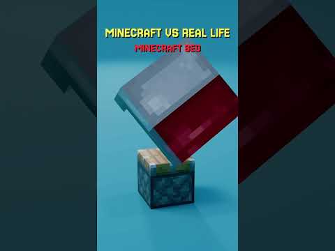 Minecraft vs real life animations #blender #minecraft #minecraftshorts #fyp