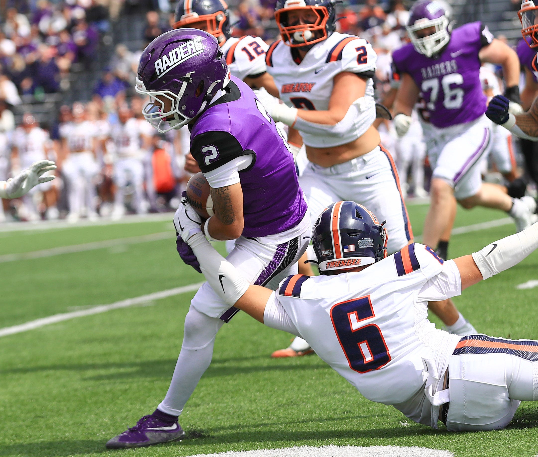 Mount Union football score | Darnell Williams has career day in win ...