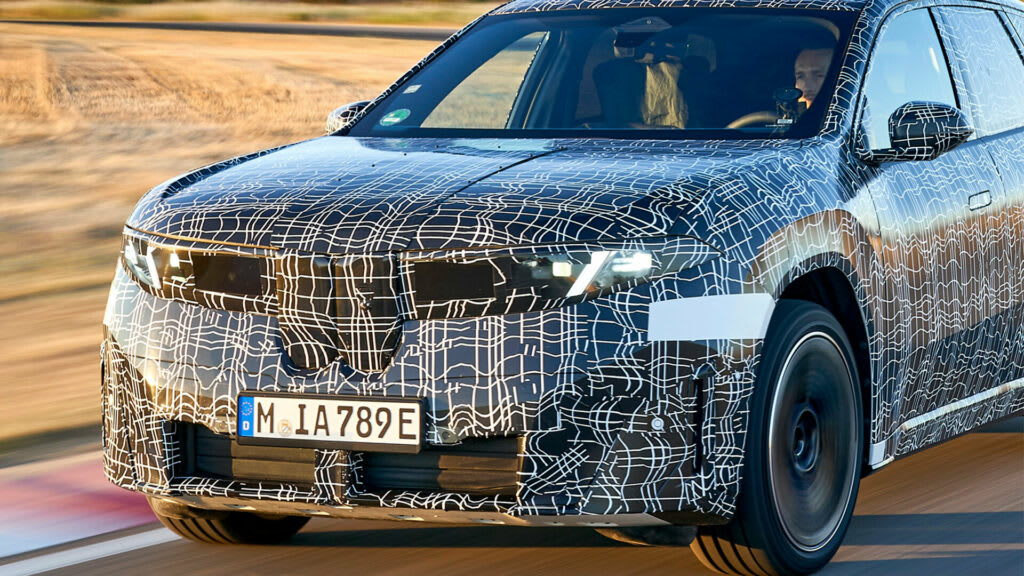 A BMW iX3 Prototype Was Totaled in a Head-On Crash. The Horrifying ...